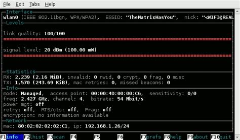 Wavemon Handy Command Line Utility For Monitoring Your Raspi Wifi Connection Piday