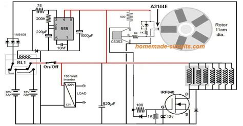 Circuit Diagram Of Fuelless Generator