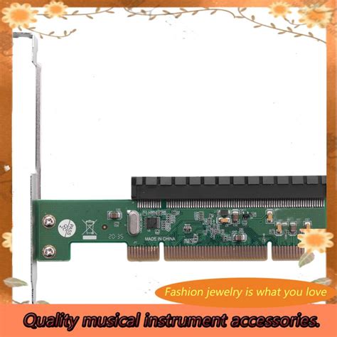 LU PCI To PCI Express X16 Conversion Card Adapter PXE8112 PCI E Bridge Expansion Card PCIE To