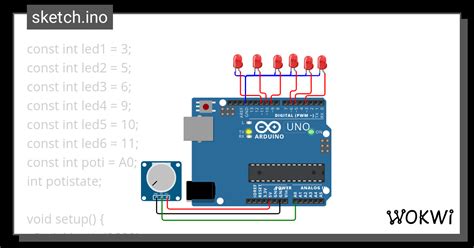 Poti Wokwi Esp32 Stm32 Arduino Simulator