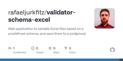 Validator Schema Excelpre Commit Configyaml At Main · Rafaeljurkfitzvalidator Schema Excel