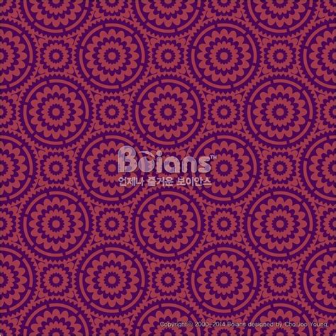자주색 기하학 문양 세트 한국 전통문양 패턴디자인 시리즈 Bptd020133 Purple Colors Geometry Pattern Korean