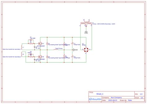 Tesla Coil Inverter Layer OSHWLab
