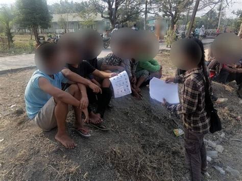 ကလေးမြို့ ပင်မသပိတ် အင်အားစုများ စစ်တပ် ထုတ်ကုန် ပစ္စည်းများ မသုံးစွဲရေး လက်ကမ်း စာစောင်များ