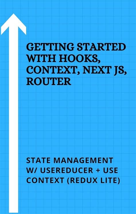 Getting Started With Hooks Context NextJS Router State Management W UseReducer Use