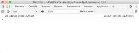 Menampilkan Output Pada Javascript