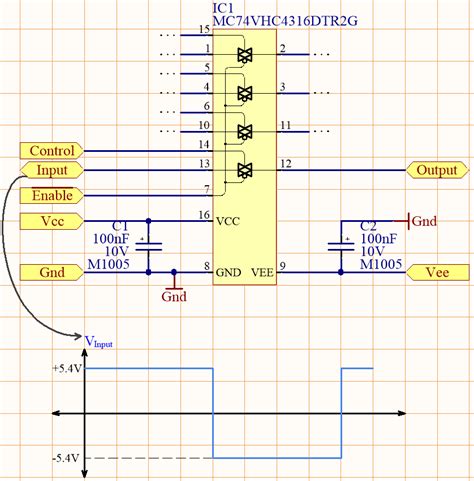 Do I Have To Supply An Analog Switch Ic With A Voltage Level Higher