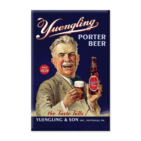 Porter Man Metal Sign Yuengling