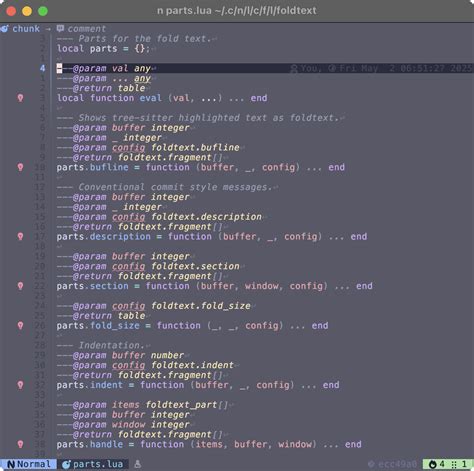 Oxy2devfoldtextnvim Dynamic And Stylized Foldtext For Neovim