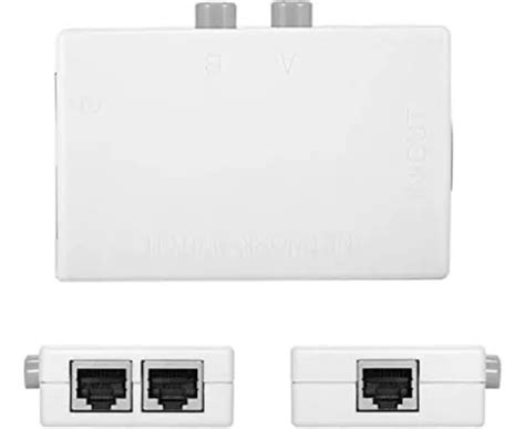 Cablecc Utp Stp 2 En 1 Salida 2 Puertos Rj45 Lan Cat Selecto Cuotas Sin Interés