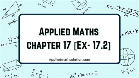 Class 11 Applied Maths Chapter 17 Ex 17 2
