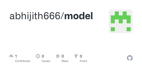 GitHub Abhijith Model