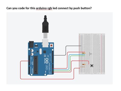 solved can you code for this arduino rgb led connect by push
