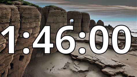1 Hour 46 Minutes Countdown Timer With Alarm Sound At The End Simple