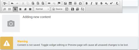 Working With Html Content Widget