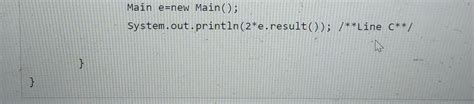 solved in java which of these lines can cause an error in