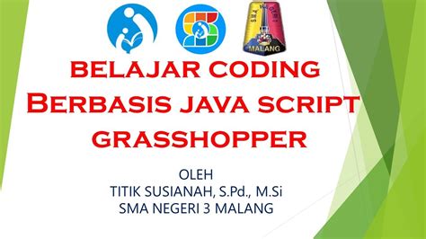 Belajar Coding Berbasis Javascript Grasshopper Youtube
