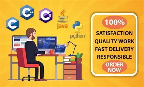 Do C Plus Plus C Sharp Java Python Projects By Programmer24 Fiverr