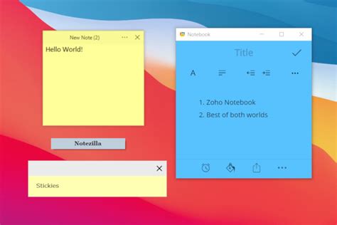 Custom Computer Sticky Notes Application Zeropsawe