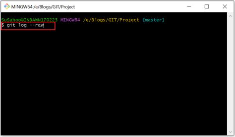 GIT How To Check The Previous Commits Praudyog