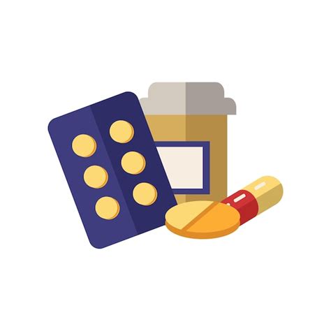 의약품 아이콘 알레르기 컬렉션의 간단한 요소 웹 디자인 템플릿 Infographics 등을 위한 크리에이 티브 의약품 아이콘 프리미엄 벡터