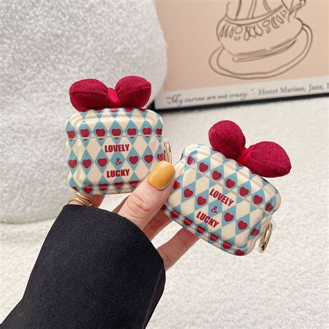 쇼미마켓 한정수량 특가에어팟 전용 귀욤 리본 머리띠 에어팟 케이스 귀여운 예쁜 겨울 감성 폭신 하트 튼튼 젤리 에어팟 1세대 2세대 3세대 프로 프로2 Airpods