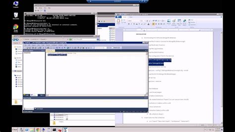 Mongodb How To Install As A Windows Service Youtube