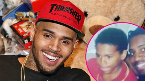 Chris Brown Shares Rare Throwback Photo With His Father Clinton Brown Capital Xtra