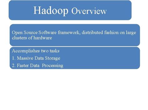 Big Data Analytics Unit IV Hadoop Foundation For