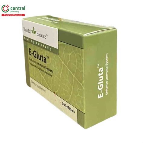 [chÍnh HÃng] Thuốc E Gluta 500mg Cho Người Suy Gan đề Kháng Kém