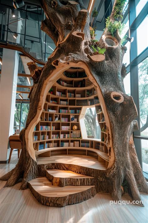 Tree Bookshelf Design Ideas Creative Storage Solutions Puqqu