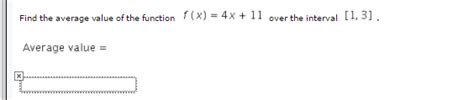 solved find the average value of the function g t 1 t