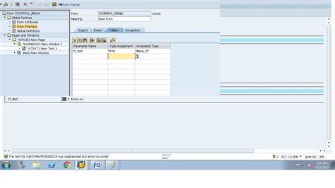 Smartforms Table Use