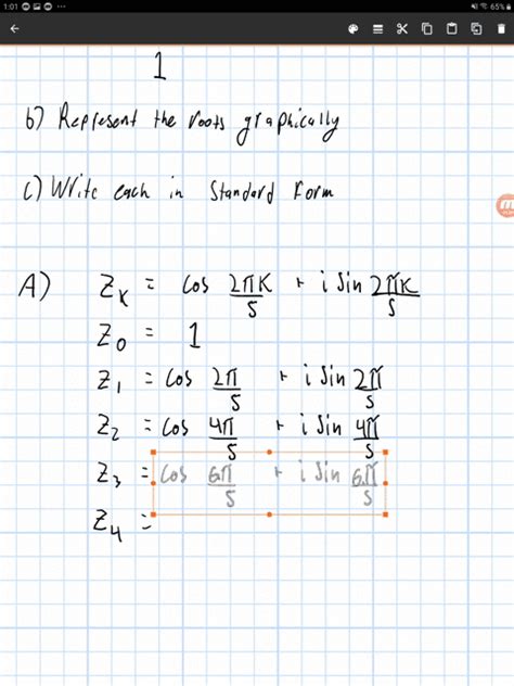SOLVED Finding The N Th Roots Of A Complex Number In Exercises A Use The Formula On
