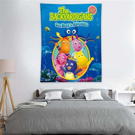 Tapestry For The Backyardigans Bedroom Dorm Wall Hanging Funny Poster