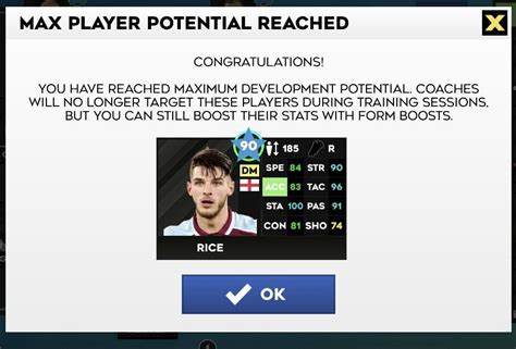 Maxed Rice Redo Thoughts R Dreamleaguesoccer