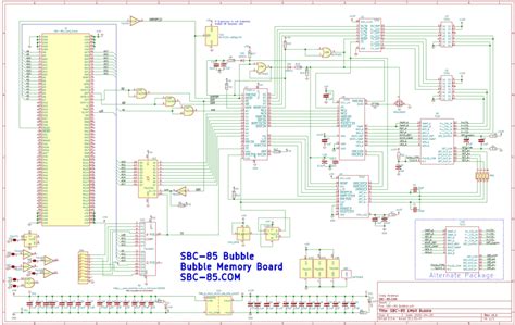 1mbit Magnetic Bubble Memory Schematic Sbc 85