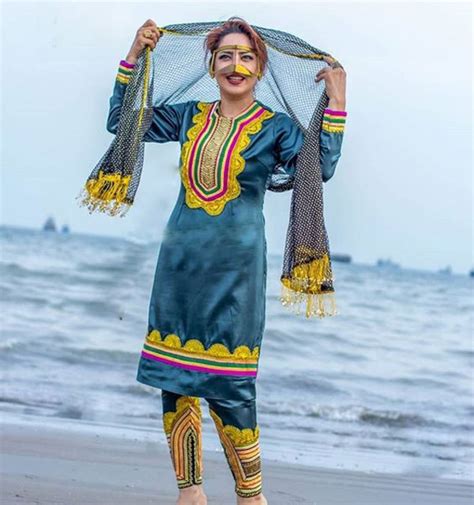 لباس بندری زنانه؛ ۱۹مدل جدید کندوره و برقع هرمزگانی ستاره