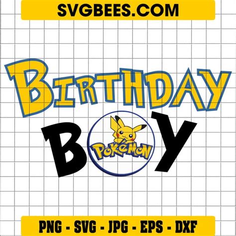 Pikachu Svg File Pokemon Svg Svgbees