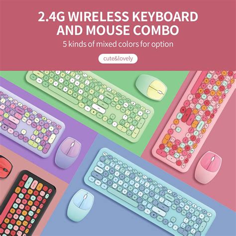 Mofii 666 Keyboard Mouse Combo Wireless 2 4g Mixed Vicedeal