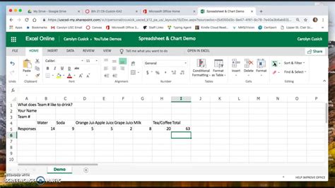 Excel 365 Spreadsheet And Enhancements Youtube