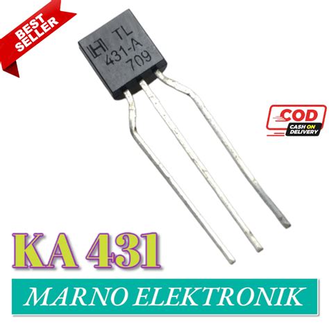 Jual Transistor Tr Ka431 Ka 431 Tl431 Tl 431 Asli Ori Original Shopee Indonesia