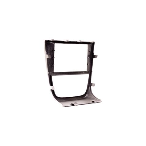 Moldura Para Multimidias 2 Din 7 Polegadas Gol Saveiro Voyage G5 Prata Auto Sonora