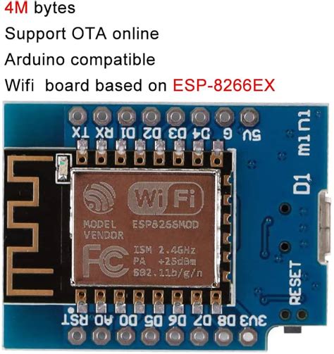 WeMos D1 Mini ESP8266 Arduino WiFi Board Maker Portal 46 OFF