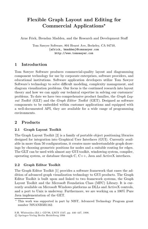 Pdf Flexible Graph Layout And Editing For Commercial Applications