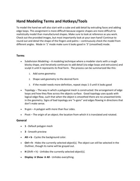 Demo Handout