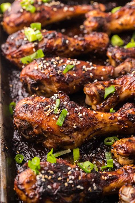 Sticky Sesame Chicken Drumsticks Busy Day Dinners