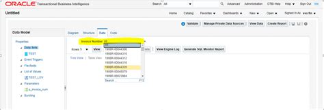 Oracle Application Oracle Fusion BIP Report How To Create Data Model
