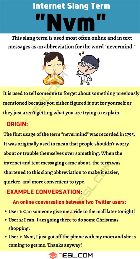 nvm meaning origin and examples 7esl