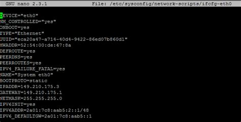Adding An Ipv4 Or Ipv6 Address In Centos 7 Transip